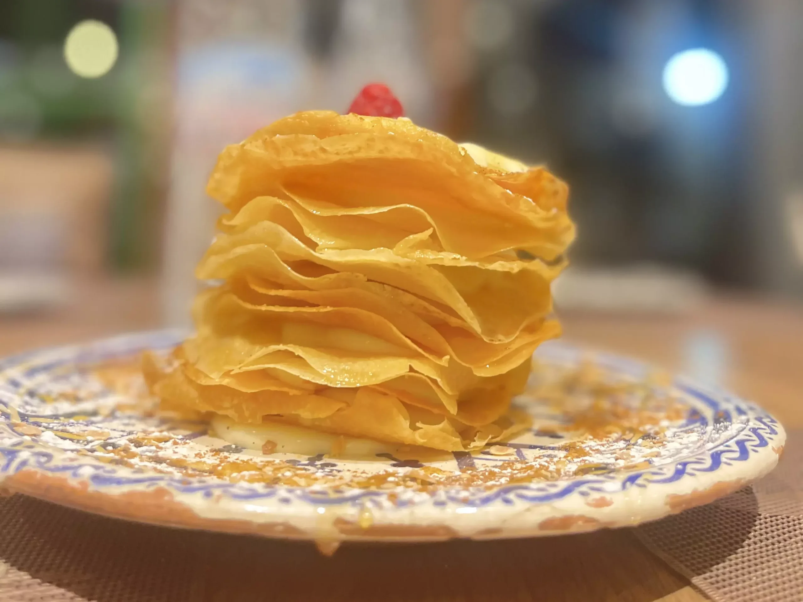 Milk Pastilla Traditional and Delicious moroccan recipe