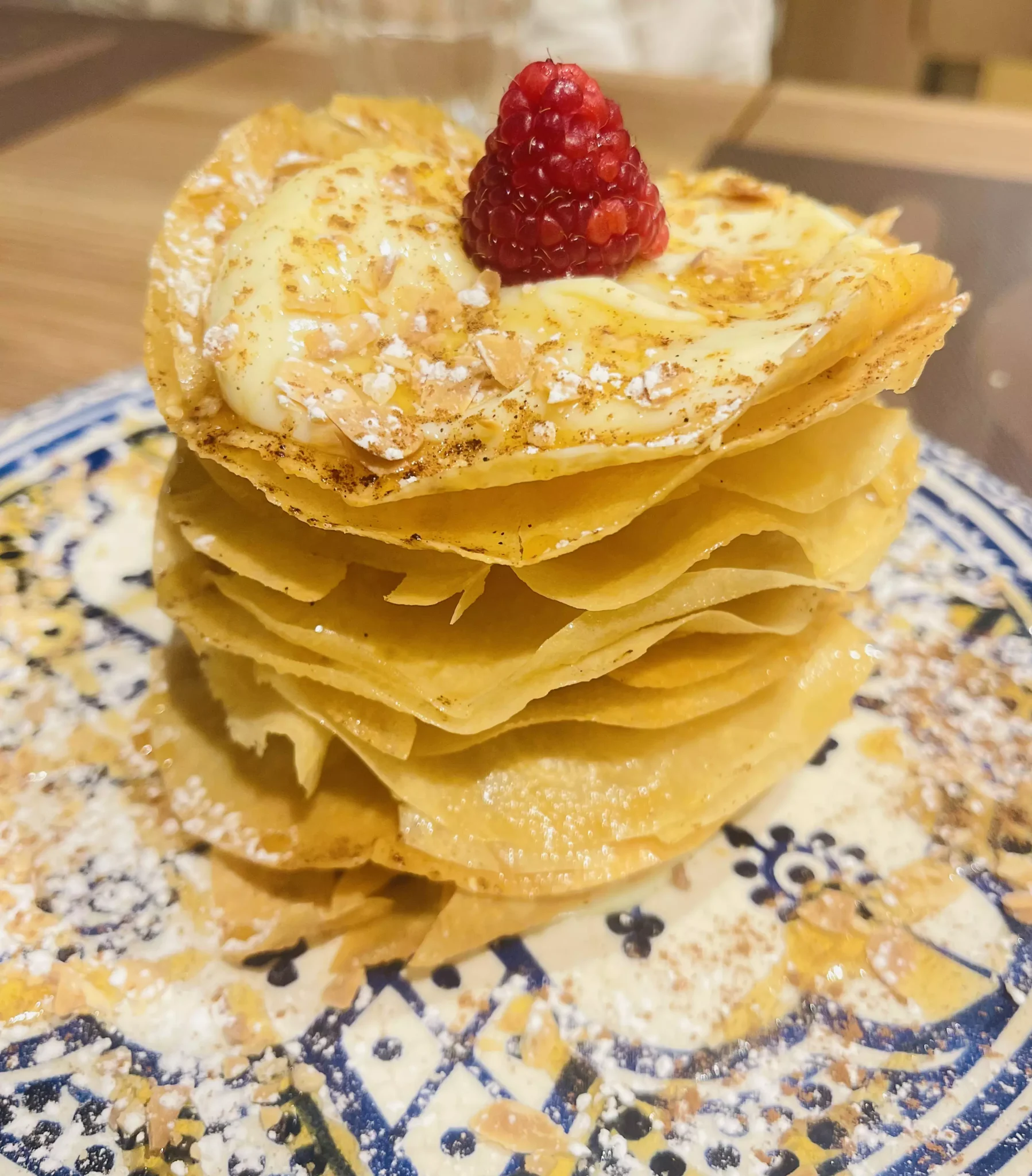 Milk Pastilla Traditional and Delicious moroccan recipe