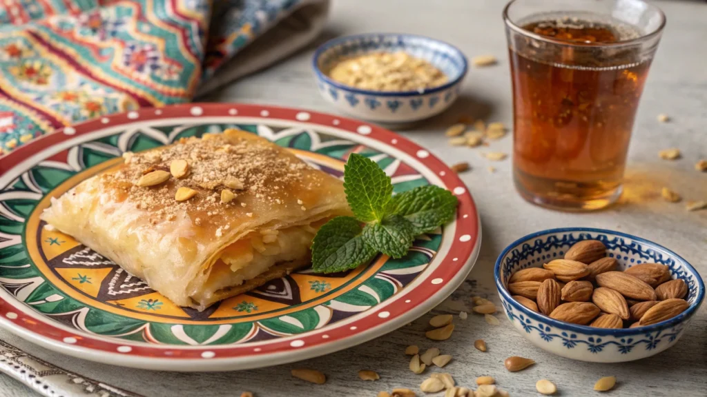 Milk Pastilla Traditional and Delicious moroccan recipe
