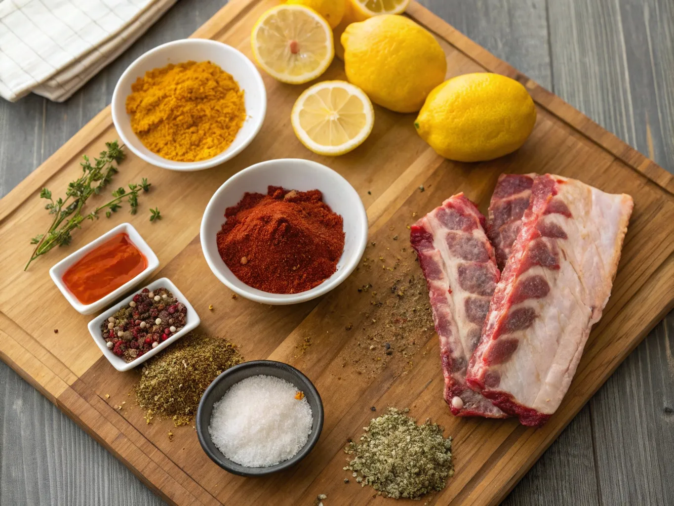 BBQ Slow-Cooked Moroccan-Style Ribs: Delicious and Tender