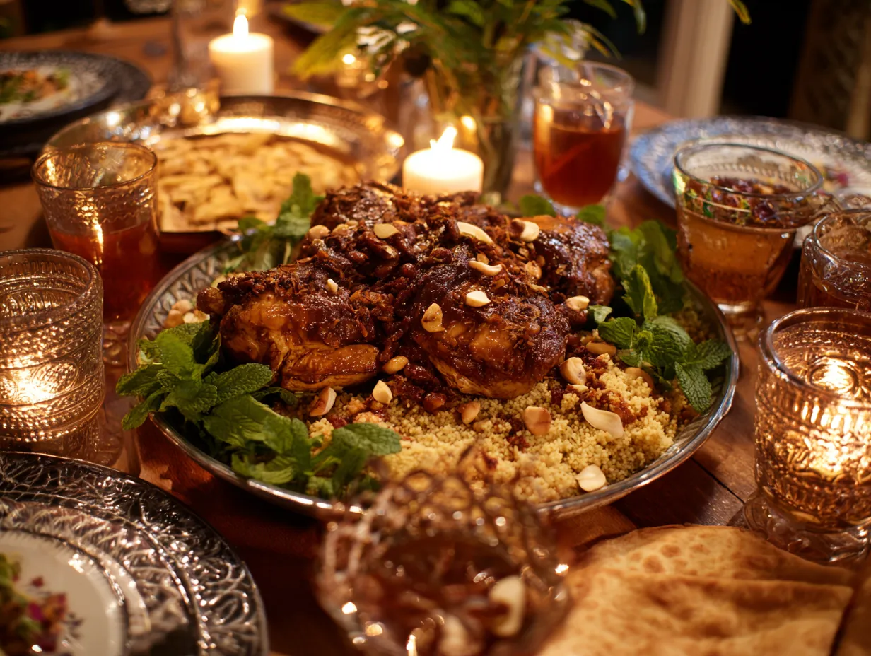 Moroccan Slow Cooker Chicken Honey Cinnamon Feast