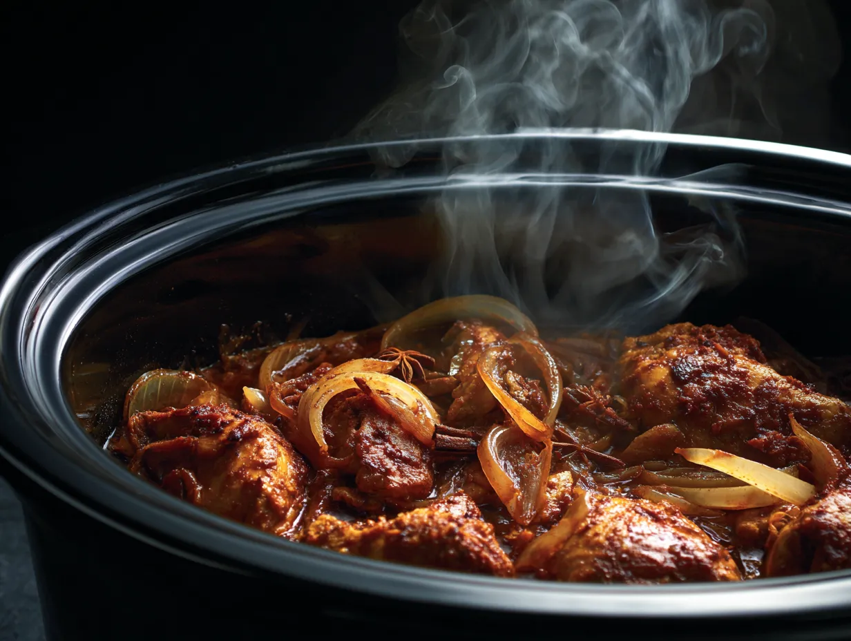 Moroccan Slow Cooker Chicken Honey Cinnamon Feast