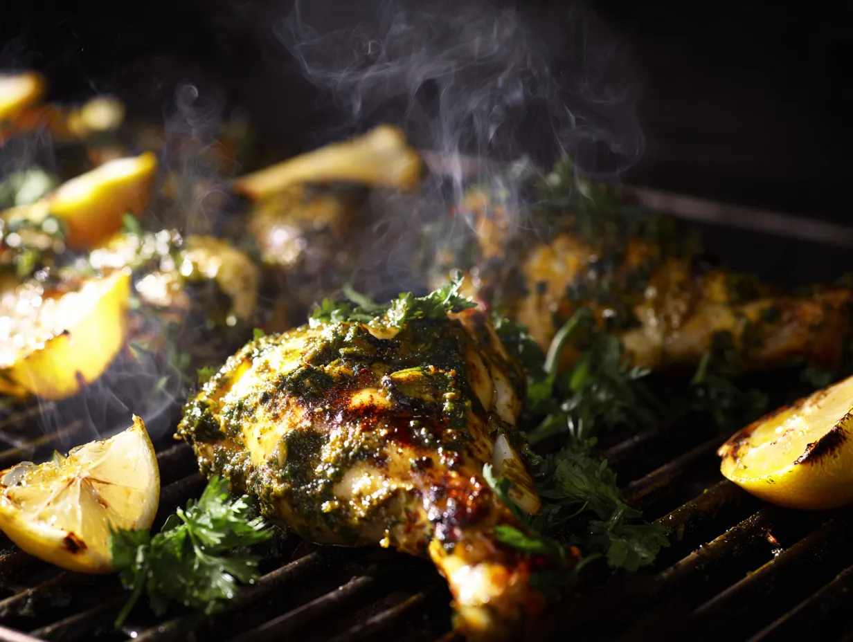 Perfect Spiced Moroccan Chermoula Chicken in 30 minutes
