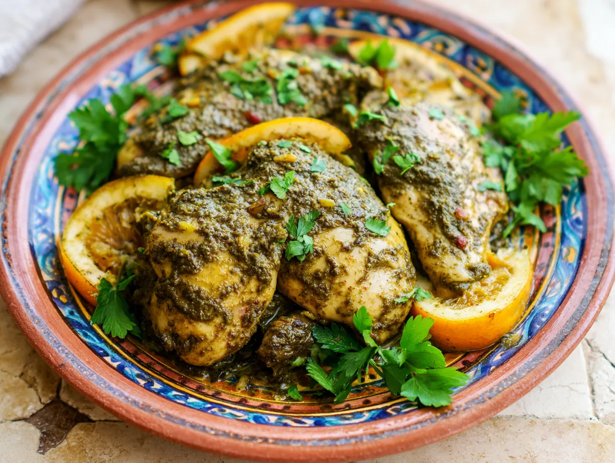 Perfect Spiced Moroccan Chermoula Chicken in 30 minutes