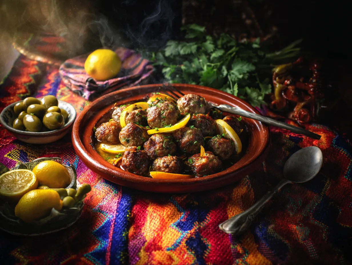 Authentic Spiced Kefta with Preserved Lemon Joy